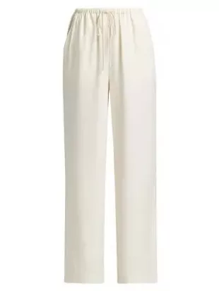 DH New York - White Drawstring Pants