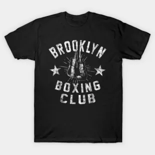 Brooklyn Boxing Club - Vintage Distressed Boxer T Shirt