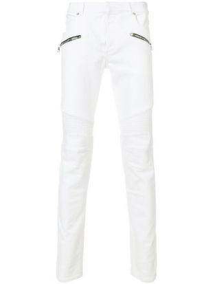 Balmain - Balmain Slim Biker Jeans