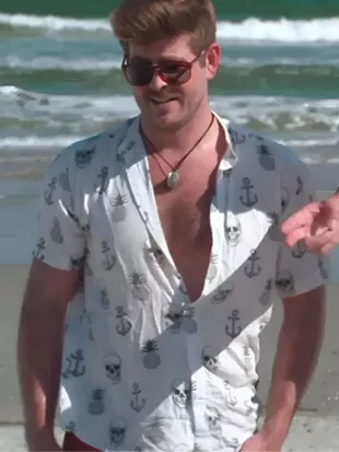 Stardom Jackets - Southern Charm S11 Pineapple Pirate Print Shirt