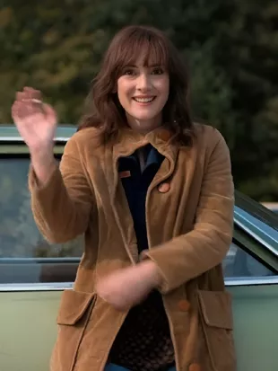 Wilson Jackets - Stranger Things S05 joyce byers Brown Coat
