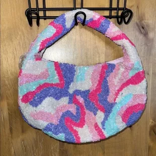 Made in India - Beaded Swirl Bag