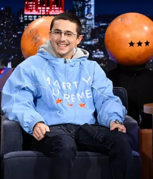 Chicago Jacket - Marty Supreme Blue Jacket