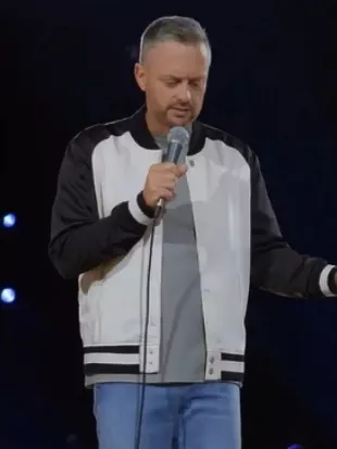 Forbe Jacket - Hello World Nate Bargatze Unisex Varsity Jacket