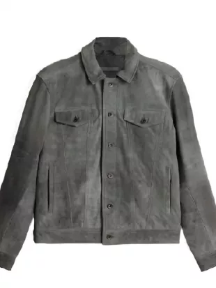 Wilson Jackets - The Copenhagen Test S01 Simu Liu Suede Jacket