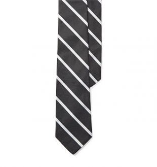 Ralph Lauren - STRIPED SILK REPP TIE