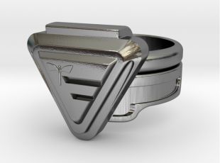 Doctor Evil Pinky Ring Size 9.5 19.41mm