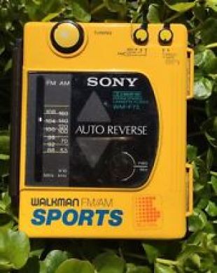 Sony - Sony Walkman Sports WM F73 Auto Reverse AM/FM Parts Or Repair D4