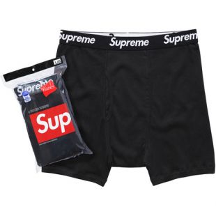 Supreme - Supreme Boxer Briefs (4 Pack) - Black