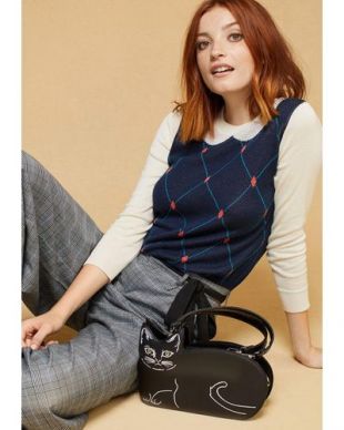 Modcloth - Trompe L'Oeil Collared Sweater from Modcloth