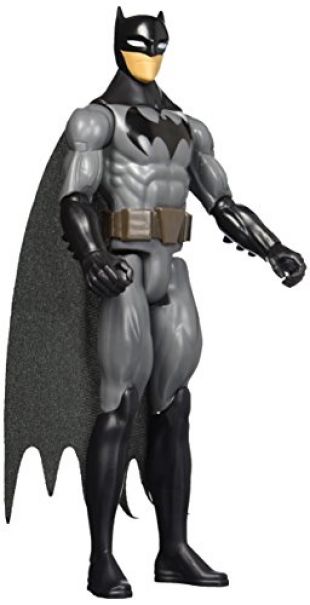 DC - DC Comics Batman Action Figurine Articulée 30 cm avec Costume Gris ...