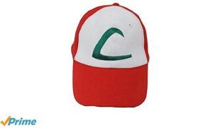 Nintendo Pokemon Ash Ketchum Cap Embroidered Hat One Size Style A