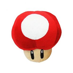 Super Mario Bros. - Peluche Super Mario Bros Seta Roja 15cm