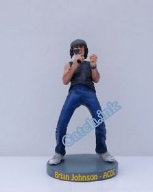 BRIAN JOHNSON AC/DC FIGURE TOYS 6.5in | eBay