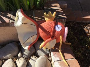 MeiLiStudios - Pokémon Magicarpe Magicarpe doré Crochet cadeaux ...