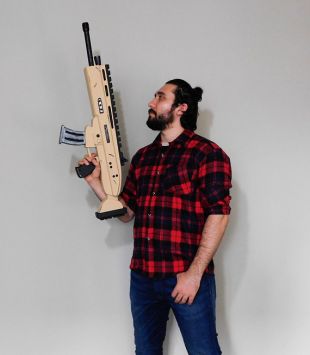 TheGoblinFactory - Legendary Assault Rifle SCAR Fortnite cosplay prop