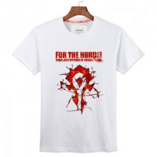 warcraft - World Of Warcraft For The Horde Logo T Shirt
