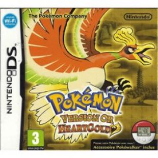 Pokemon version Or - HeartGold (PokeWalker inclus) sur Nintendo DS