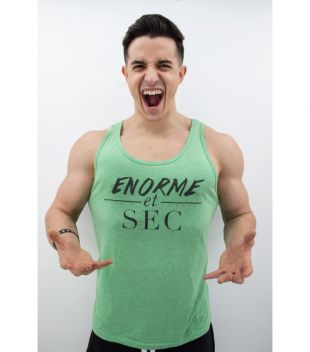 Débardeur Vert Enorme & Sec Tibo Inshape
