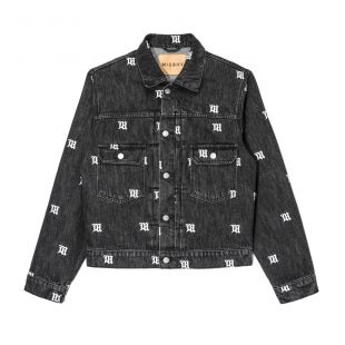 MISBHV - MISBHV Monogram Denim Jacket Black