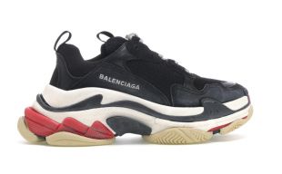 Balenciaga - Balenciaga Triple S Black White Red