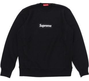 Supreme - Supreme Box Logo Crewneck Black