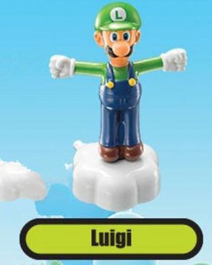 NEW SUPER MARIO Luigi McDonald's Happy Meal Gift Toy Collection | eBay