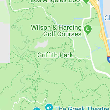 Griffith Park, Crystal Springs Drive, Los Angeles, Californie, États-Unis