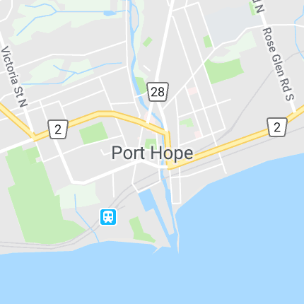The town of Port Hope in Canada was used to create the city of Derry in ...