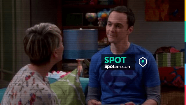 Le t-shirt Superman bleu de Sheldon Cooper (Jim Parsons) dans The Big ...