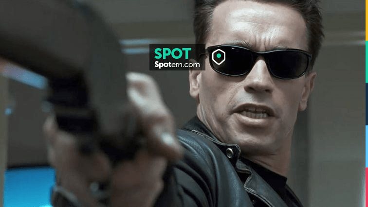 Sunglasses worn by the T-800 (Arnold Schwartzenegger) as seen in ...