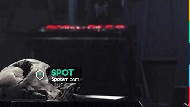 The replica of the helmet burned Darth Vader in Star Wars VII : The ...