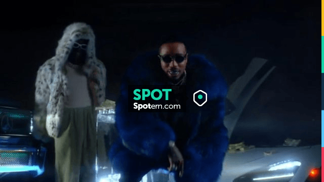 Le manteau de fourrure bleue dans le clip Ice Tray de Quality Control ...