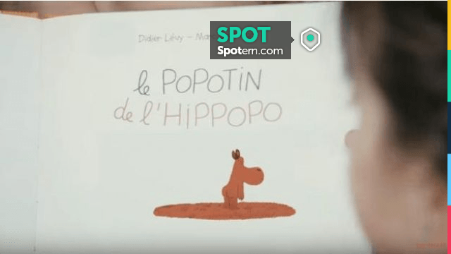 El libro Le Popotin de l'hippopo visto en el espectáculo infantil La ...