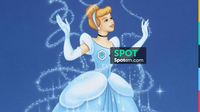 The prom dress light blue of Cinderella in the cartoon Cinderella | Spotern