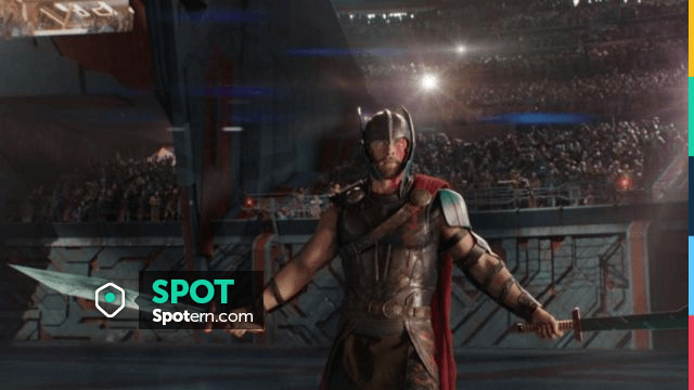 Thor's (Chris Hem­sworth) 3D printed swords as seen in Thor: Ra­gna­rok ...
