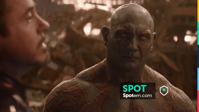 Drax the Destroyer's (Dave Bau­tista) tattoos as seen in Avengers: Infinity War | Spotern