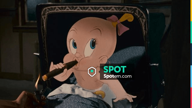 The replica plush baby Herman in the film Who wants the skin of Roger ...