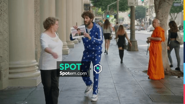 The jogging pants Freaky Friday blue Lil' Dicky in the movie clip ...