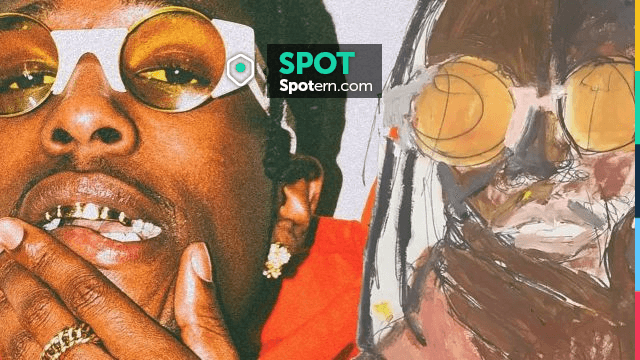 Sunglasses worn by A$AP Rocky as seen in Five Stars music video | Spotern