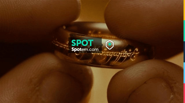 The one ring (silver version) the Lord of the Rings | Spotern