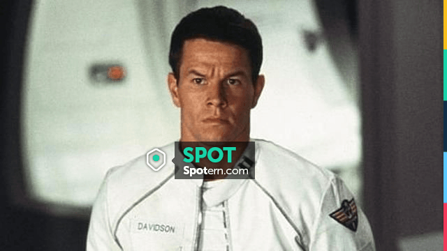 White leather jacket worn by Captain Leo Davidson (Mark Wahlberg) as ...