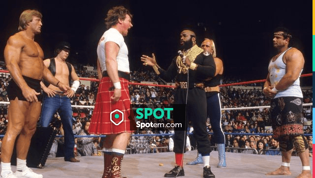 Red Kilt worn by "Rowdy" / Roddy Piper (Roderick George Toombs) as seen ...