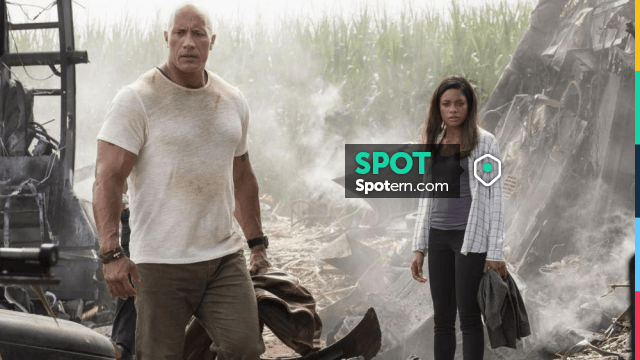 la chemise à carreaux du Dre Kate Caldwell (Naomie Harris) dans Rampage ...