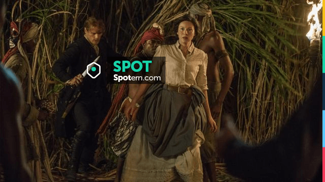 Le couteau de Ja­mie Fra­ser (Sam Heu­ghan) dans Out­lan­der S03E13 ...