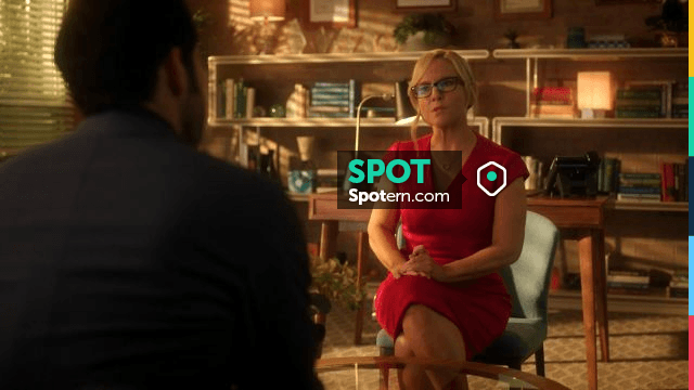 The red dress Karen Millen's Linda Martin (Rachael Harris) in Lucifer ...