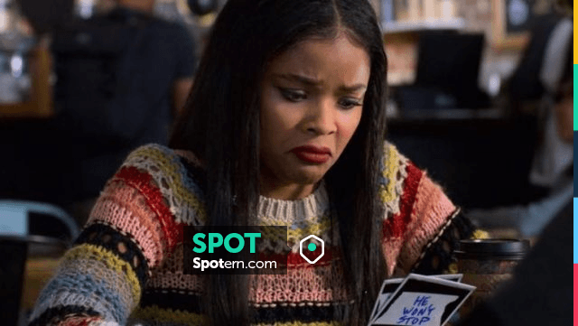 The sweater multicolor worn by Sheri Holland (Ajiona Alexus) in 13 ... The sweater multicolor worn by Sheri Holland (Ajiona Alexus) in 13 ...