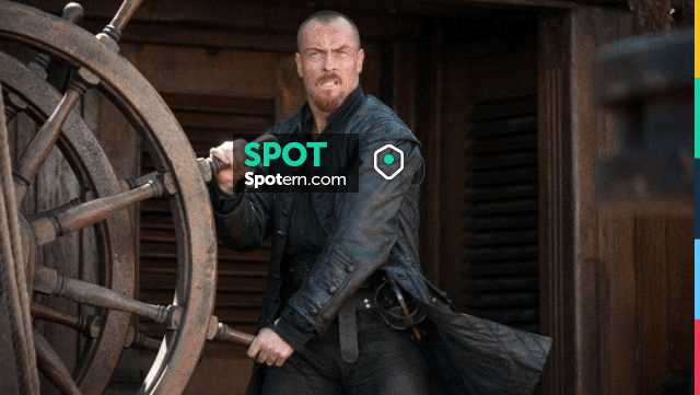 Leather coat worn by Captain Flint (Toby Stephens) as seen in Black ...
