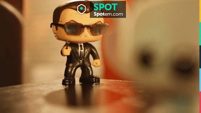 The figurine Funko Pop Agent Smith in the YouTube video The Avengers in ...