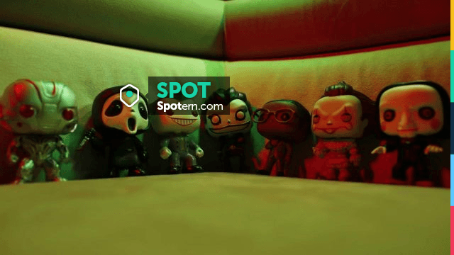 The figurine Funko Pop Ghostface in the YouTube video The Avengers in ...